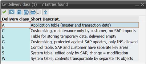[abap] Table 생성