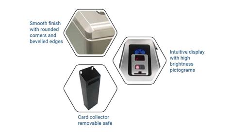 PoE Power Box Tripod Turnstile Rapide III PoE Turnstile Borer Fingerprint Access Control