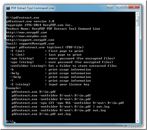 Verypdf Release Notes Verypdf Releases Pdf Extract Tool Command Line