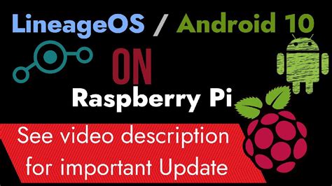 Raspberry Pi 4 Lineage OS Android 10 YouTube