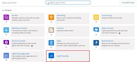 How To Create Lightning App In Salesforce