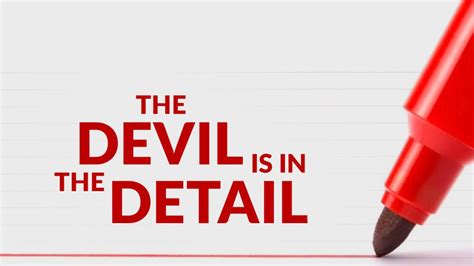The Devil Is In The Detail Wasaga Chronicle