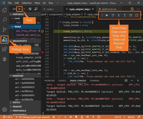 Get Started With Esp Idf And Esp32 Devkitc Debugging Unit Testing
