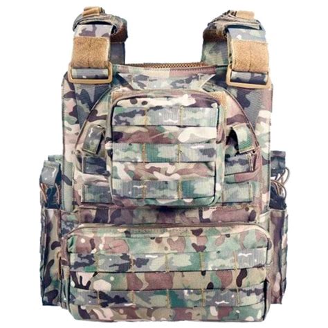 Бронежилет Yakeda VT-6026-1 Мультикам с бронеплитами Militech 25х30 см ...