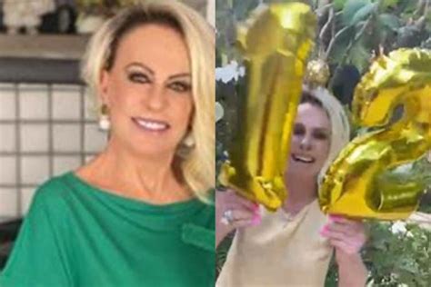 Ana Maria Braga Celebra Conquista Em Rede Social Portal Área Vip