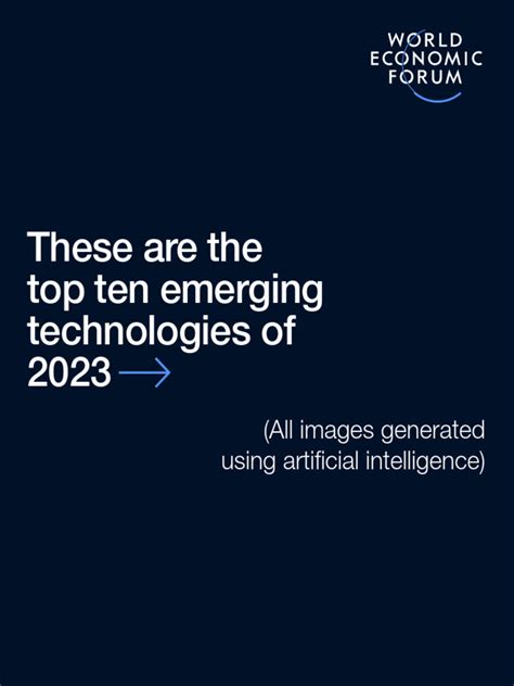 Top 10 Emerging Technologies Of 2023 Pdf