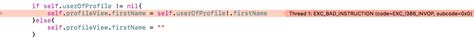 Swift EXC BAD INSTRUCTION On An Optional AFTER Validating The Optional Worked Stack Overflow