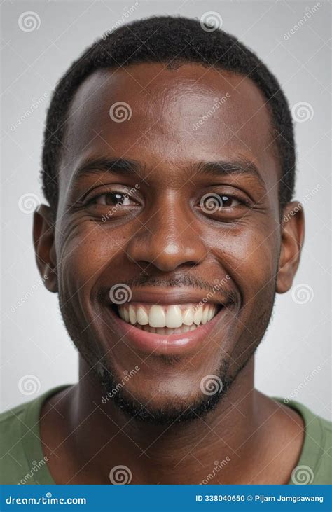Portrait View Of A Regular Happy Smiling Grenada Man Ultra Realistic