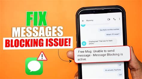 How to Fix ‘Message Blocking Is Active’ on iPhone | Turn Off Message Blocking on iPhone - YouTube
