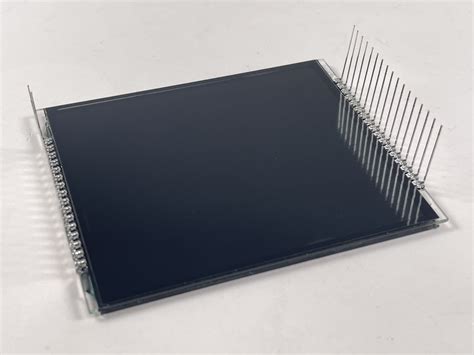 Va Segment Lcd Display Smart Home Temperature Control Screen Application With High Contrast