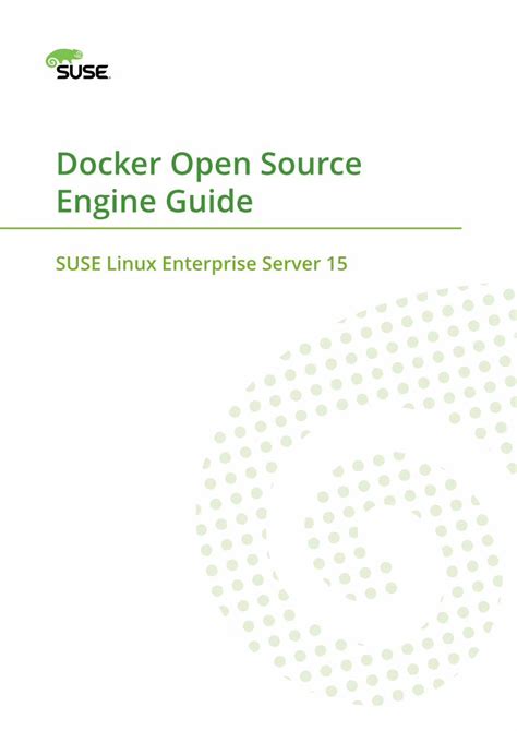 Pdf Engine Guide Docker Open Source · 1 Docker Open Source