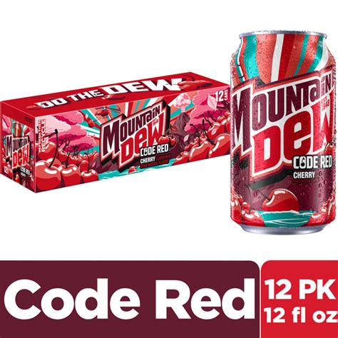 Mountain Dew Code Red Soda Pack Same Day Delivery Or Pickup Piggly