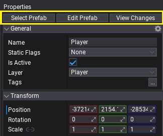 Prefabs Flax Documentation