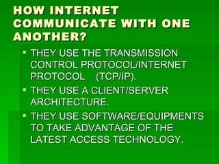 Chapter Internet PPT