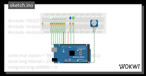 TideClockBETA Function Wokwi ESP32 STM32 Arduino Simulator