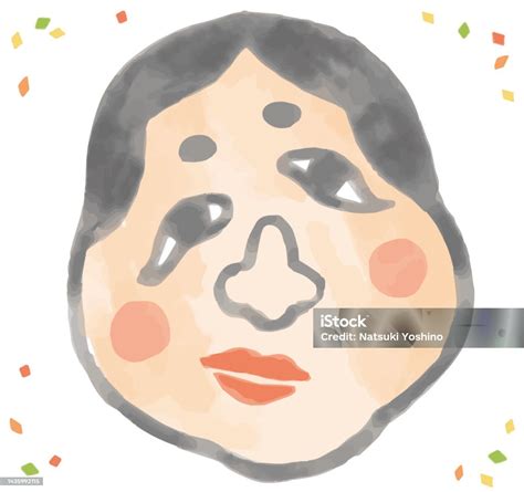 후쿠와라이 게임 새해의 일본 장난감 벡터 일러스트레이션 Fukuwarai에 대한 스톡 벡터 아트 및 기타 이미지 Fukuwarai 0명 개체 그룹 Istock