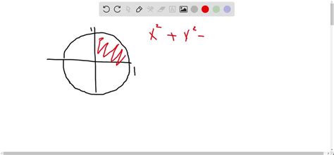 solved regions of integration sketch each region r and write an