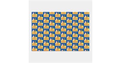 Merry Christmas You Miserable Git Wrapping Paper Zazzle