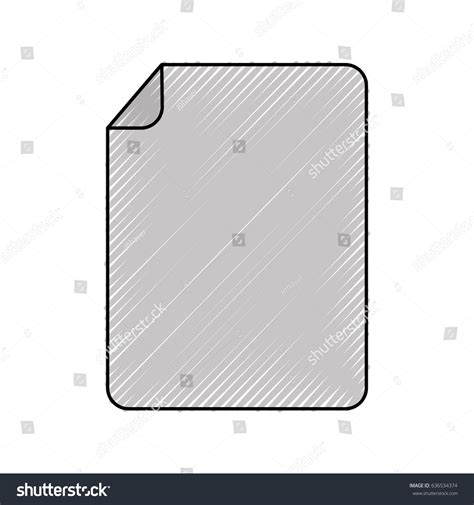 Sheet Paper Bent Corner Stock Vector Royalty Free 636534374 Shutterstock