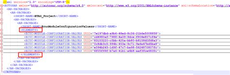 【etas Cp Autosar工具链】arxml文件详解