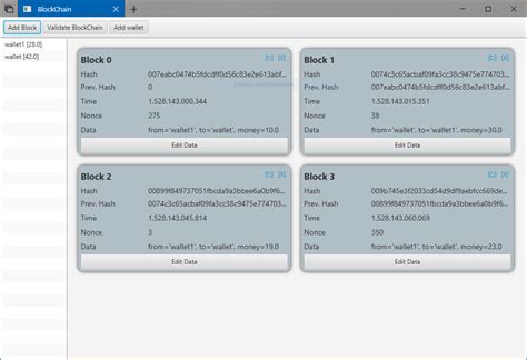 Github Se7kn8javafx Blockchain Test A Simple Blockchain With An Gui