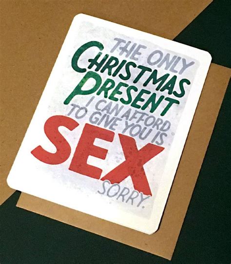 Christmas Sex Card Maudes Paperwing Gallery