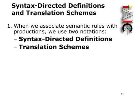 PPT Syntax Directed Translation PowerPoint Presentation Free Download ID 1823620