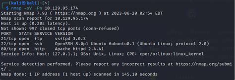 hack the box — vaccine solution task 1 besides ssh and what