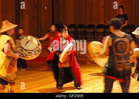 Ceremonial Dance Metlakatla Indian Tribe Annette Island Inside Passage