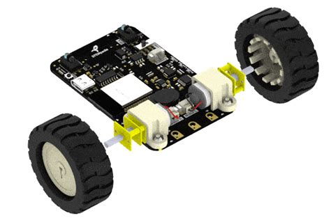 Assembling And Programming A Quarky 2 Wheel Horizontal Robot