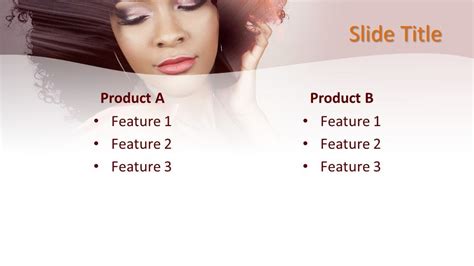 Free Woman Double Exposure Powerpoint Template Free Powerpoint Templates