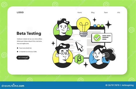 Beta Testing Technique Web Banner Or Landing Page Software Testing