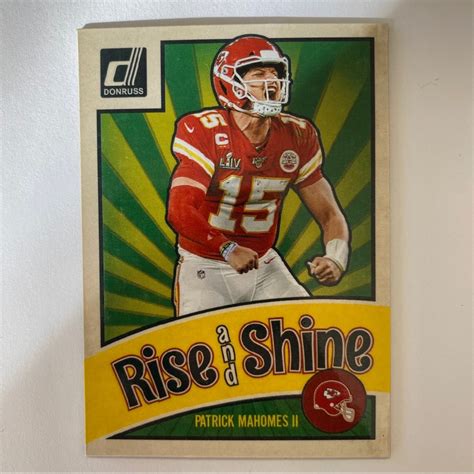 New Patrick Mahomes Ii Panini 2021 Card Gem