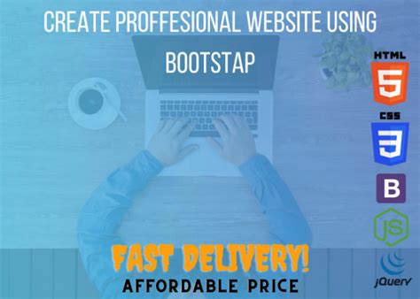 Create Custom Proffesional Website Using Html Css And Bootstrap By Amna Fatimah Fiverr