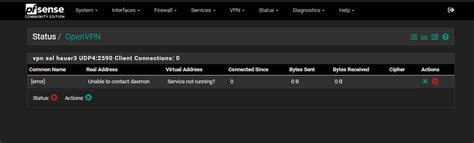Pfsense System Logs Message OpenVPN Failed To Start Netgate Forum