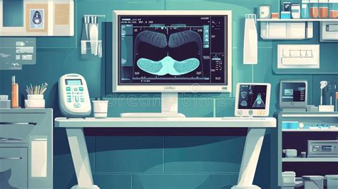 Imaging Assembling Ultrasound Scan Stock Illustration Illustration Of Attenuation Imaging