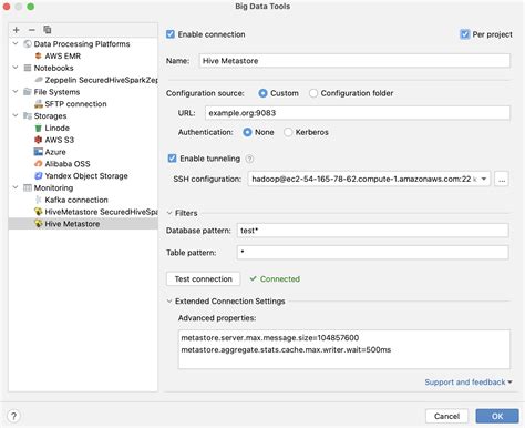 Hive Metastore Datagrip Documentation