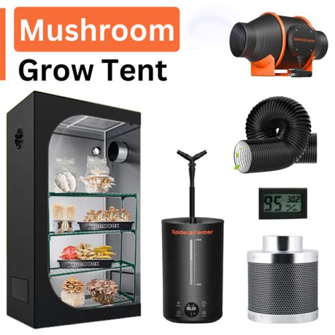Automated Mushroom Grow Tent Curious Ape Mushroom