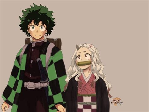 Midoriya Izuku And Eri Bnha Boku No Hero Academia