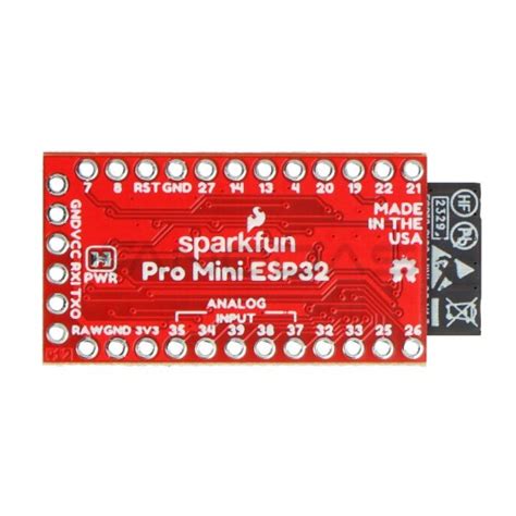 Sparkfun Esp32 Qwiic Pro Mini Kūrimo Plokštė Su Esp32 Pico Mini 02