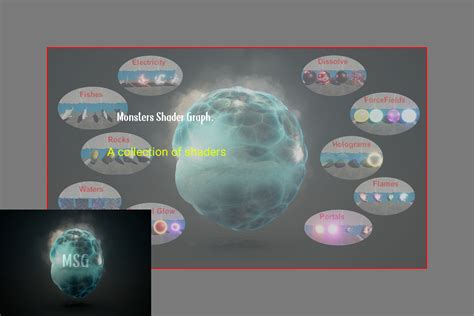 Monster Shaders Graph | VFX Shaders | Unity Asset Store
