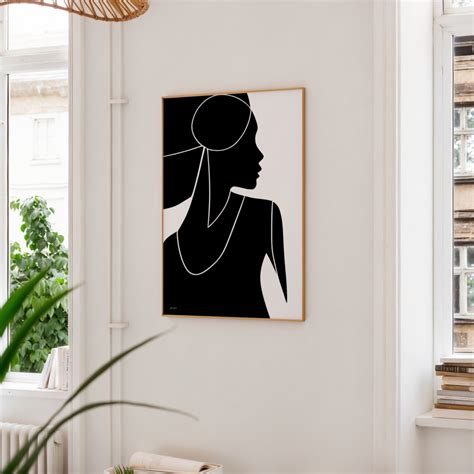 Black And White Silhouette Artwork