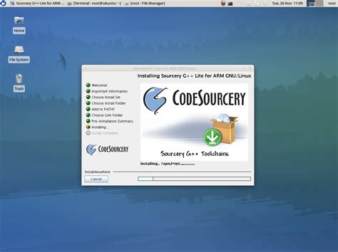 Drones Personalizados Instalando Sourcery G Lite No Ubuntu