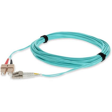 Addon 9m Laser Optimized Multi Mode Fiber Lomm Duplex Sclc Om3 Aqua