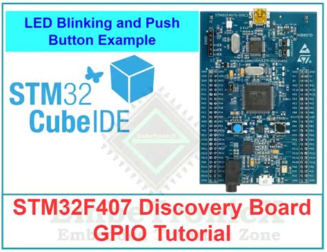 Stm32f407 Gpio Tutorial Using Stm32cubeide Led Blinking ⋆ Embetronicx