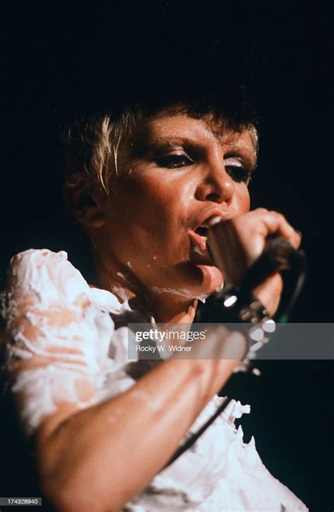 Wendy O Williams Performs With The Plasmatics In Concert At The