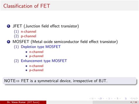 Introduction To Junction Field Effect Transistor Pdf