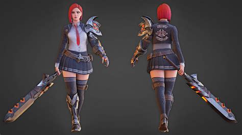 Be Your 3d Game Character Modulartexture 3d Game Asset Nsfwrig