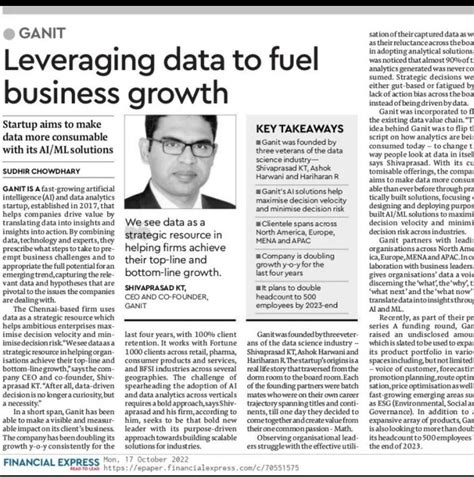 Ganit Inc On Linkedin Ganit Ganitinc Financialexpress