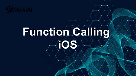 openai function calling ios implementation by james rochabrun if